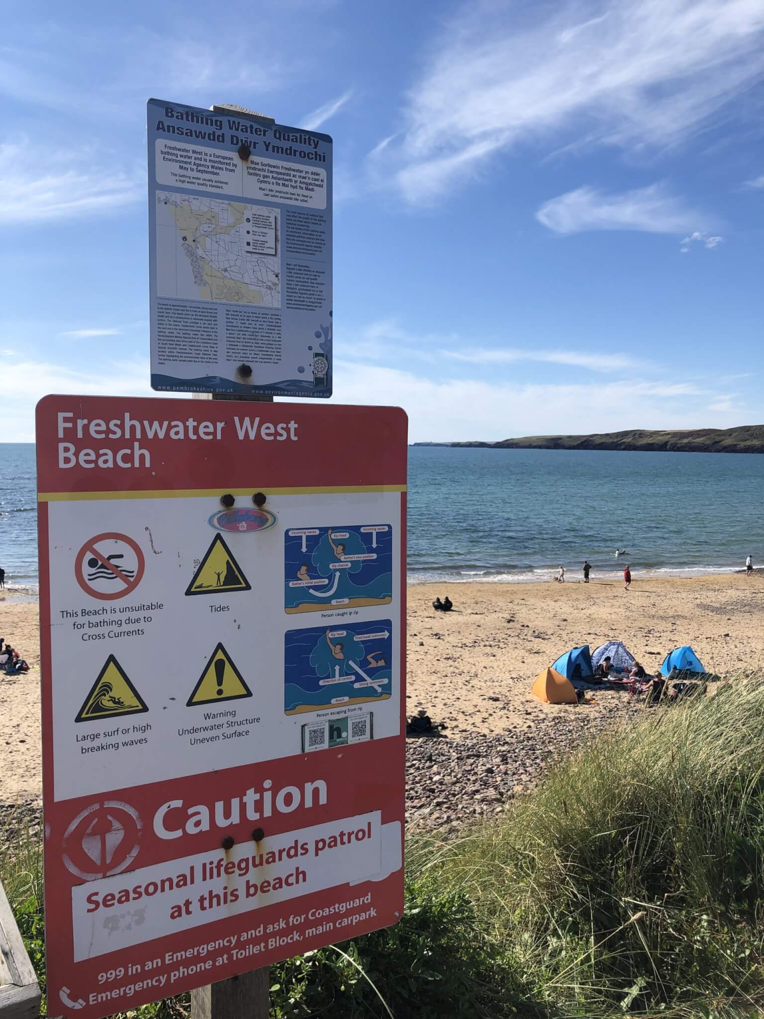 How to Find Dobbys Grave in Freshwater West Beach, Wales!