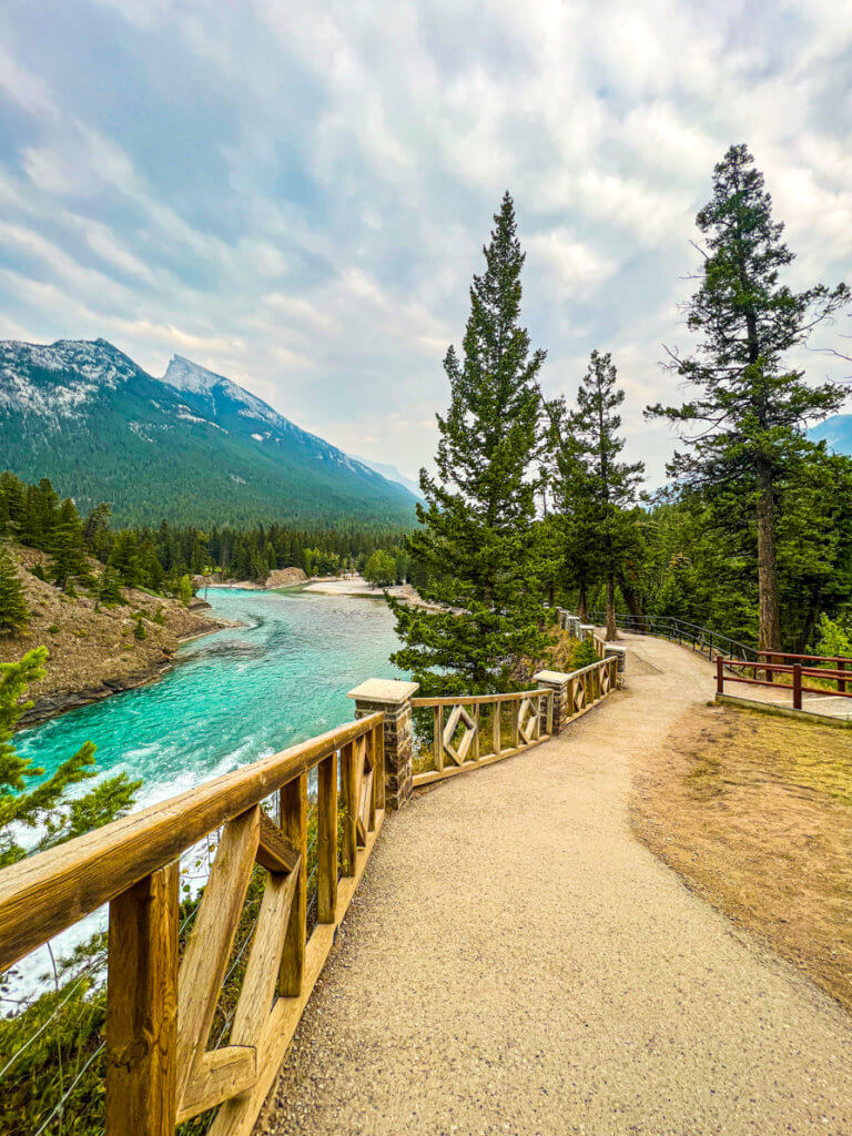 How to Get From Banff to Bow Falls Viewpoint | Banff, Canada!